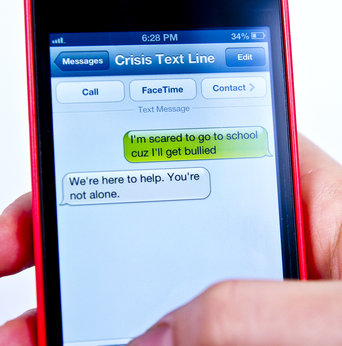 The free Crisis Text Line is partnering with Washington State ...